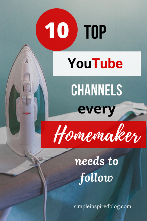 Top 10 YouTube Channels Every Homemaker Needs To Follow - Simple ...