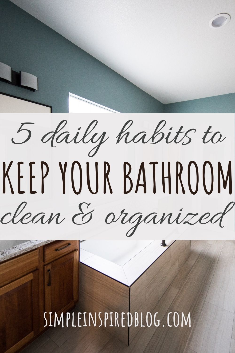 How To Keep Your Bathroom Clean In 5 Minutes A Day
