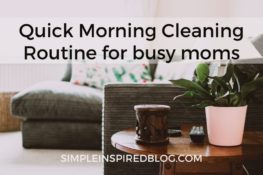 Homemaker Morning Routine - My Morning Routine As A Housewife
