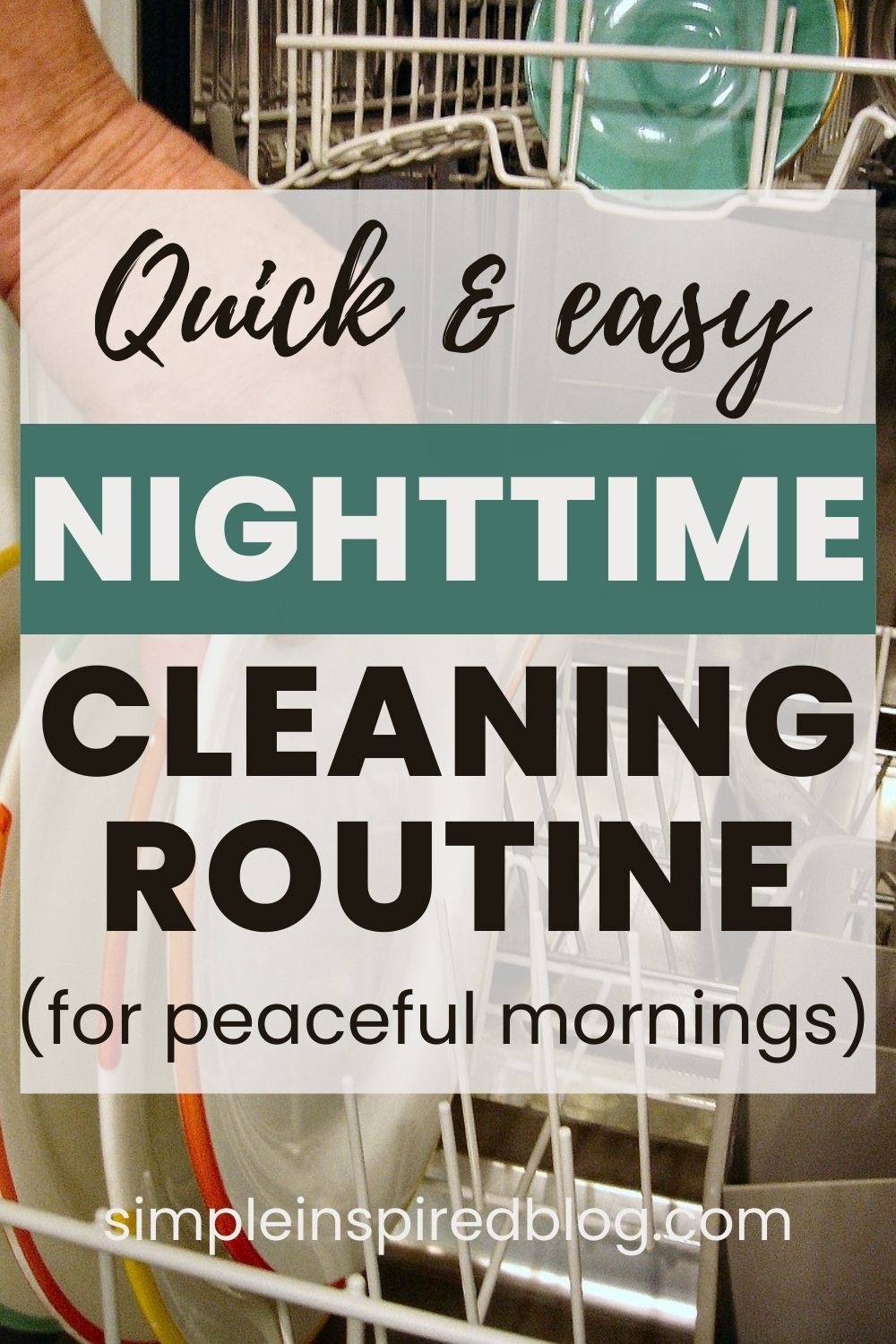 Quick NightTime Cleaning Routine - FOR RELAXING MORNINGS
