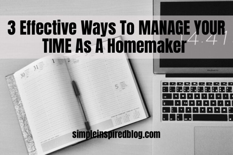 10 Responsibilities of a Homemaker